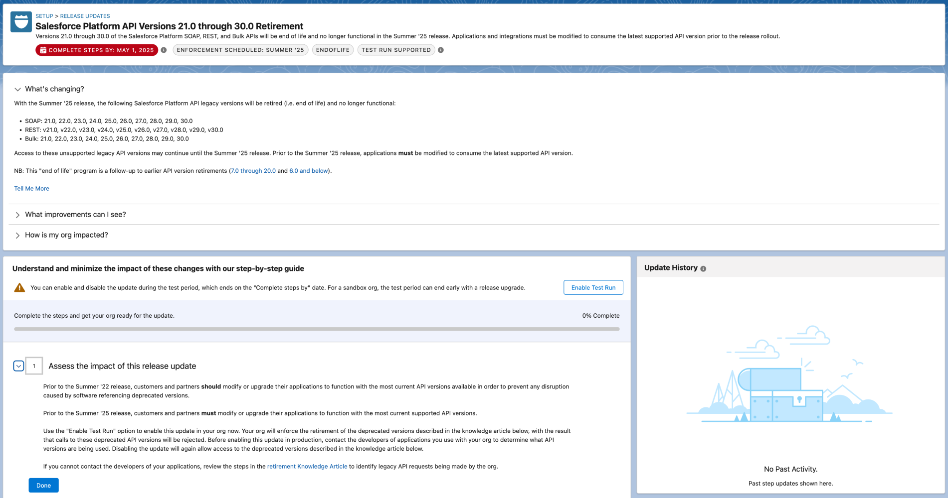 New Tools to Help Prepare for API Version Retirement | Salesforce Developers Blog